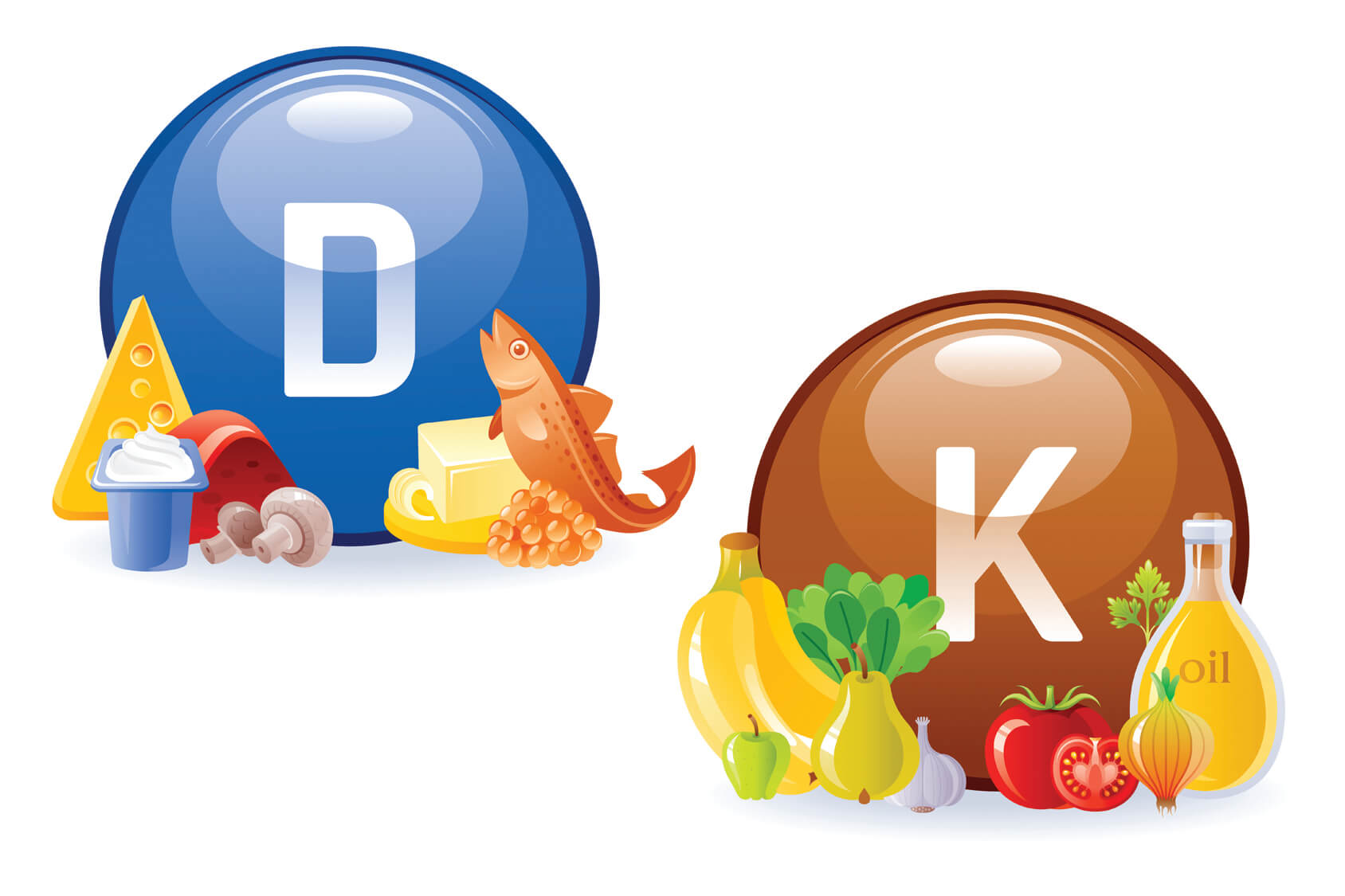 Ingestão de vitamina K e vitamina D em conjunto - Clinicas Persona